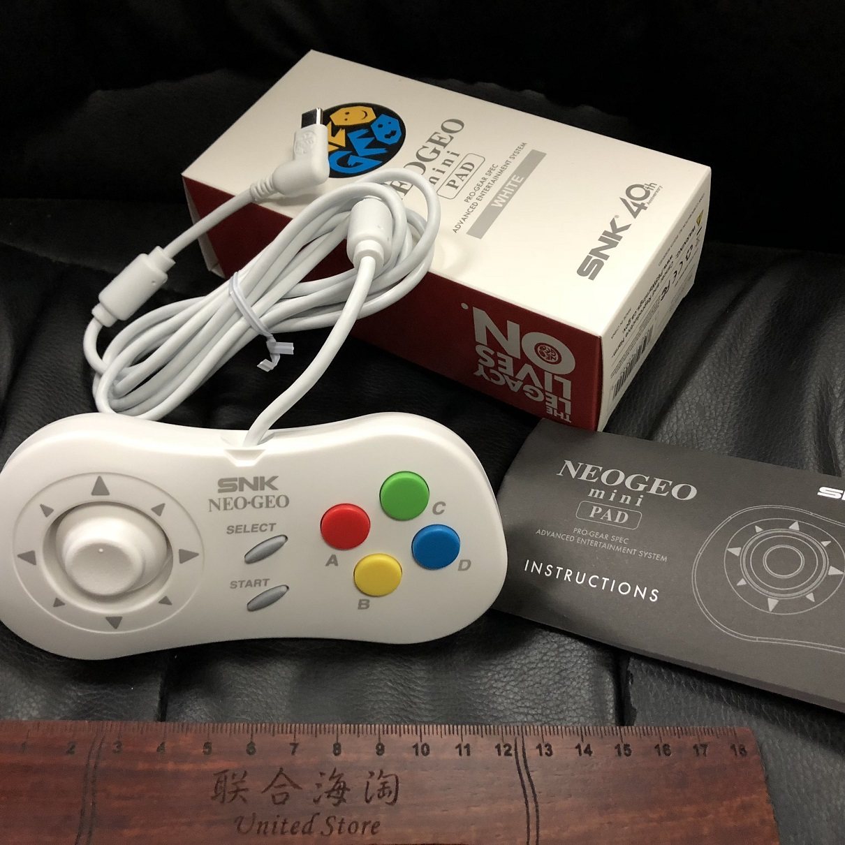 SNK40周年原装NEOGEO Mini迷你游戏主机街掌机日版欧美国际版手柄_虎窝淘