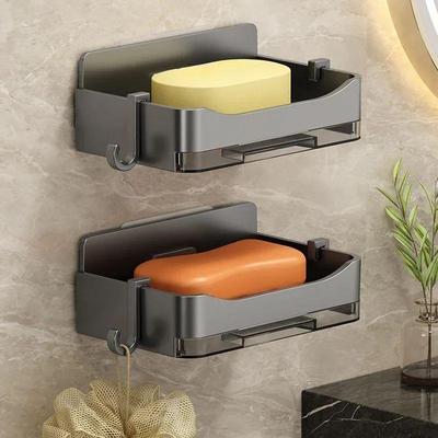 Bathroom Soap Holder Free-Punching Wall Mounted Soap Sponge