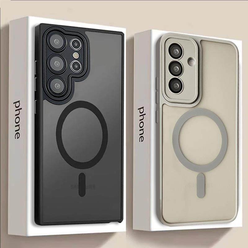 Original Case For mobile case适用三星A56磁吸手机壳s24 s22GalaxyA55 5G A16SamsungS25 A36Magnetic Case