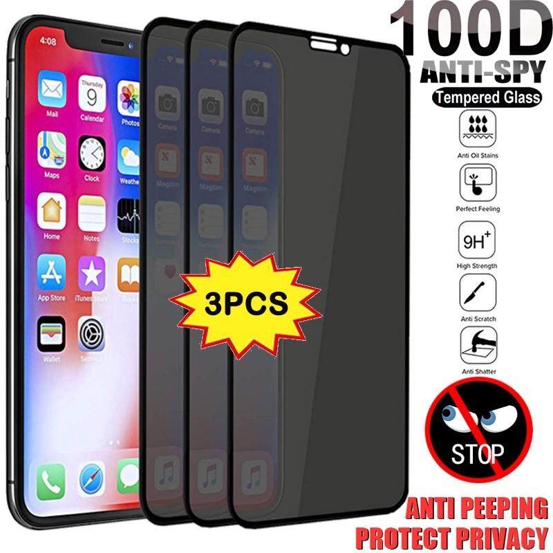Privacy Screen Protector 适用iphone 16 15 14 11 12 13 Pro xr xs tempered glass screen protector