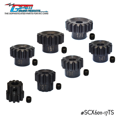 AXIAL 1/6 SCX6 JEEP JLU WRANG LER 4WD 高碳钢马达齿11T-17T