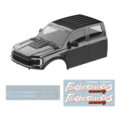 CROSSRC 暴龙 特暴龙车壳车头前壳带装饰件枪灰色 97401647