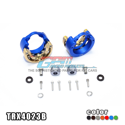 TRAXXAS TRX-4 铜盖铝座+304不锈钢珠滚珠式前后杯配重9MM厚六角