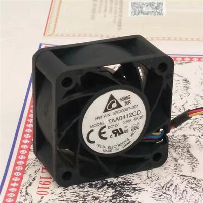 议价原装台达TAA0412CD402012V0.60A4线PWM高速散热设备风扇
