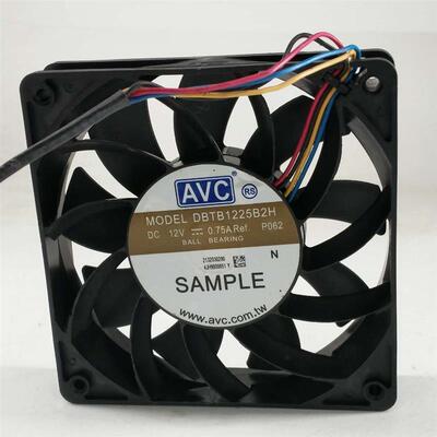 议价AVCDBTB1225B2H1202512V0.75A12CMpwm温控调速机箱散热风扇