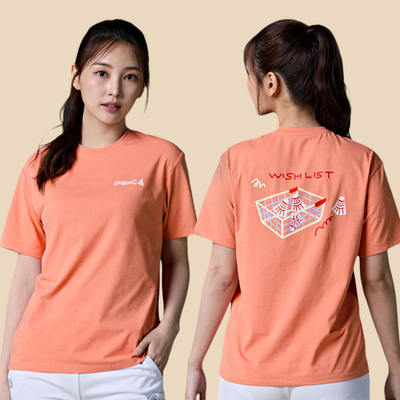 2025秋冬新品PGNC韩国佩极酷羽毛球服男女同款半速干短袖T恤运动