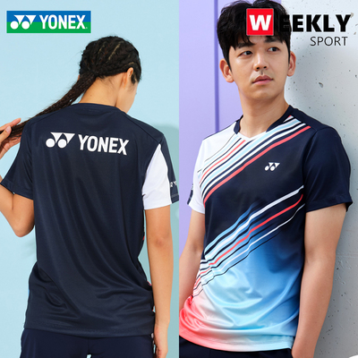 韩国特价羽毛球服YONEX速干短袖