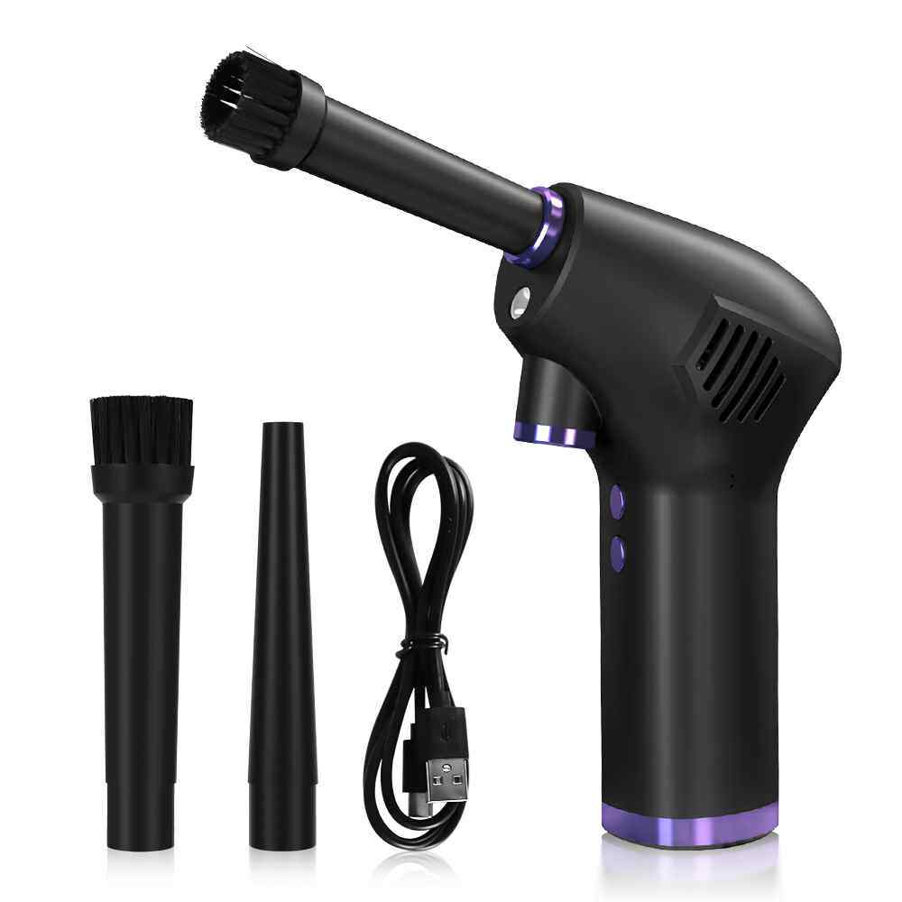 Wireless Air Duster USB Dust Blower Handheld Dust Collector_虎窝淘