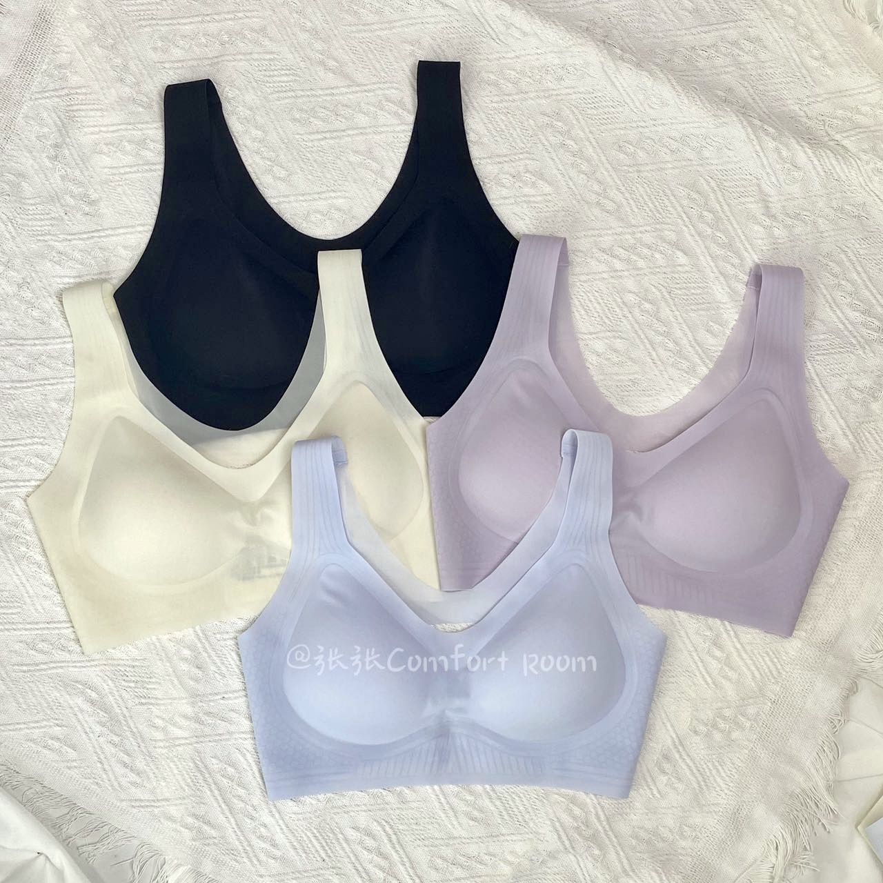 椿珏坞 【凉感】超薄舒适无痕｜夏季内衣7A无痕女文胸夏季无钢圈 商品图