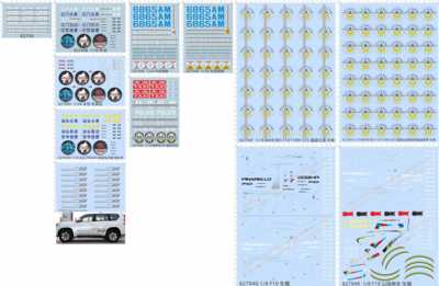 62704 POLICE车丰田霸道巡洋舰dogma江门巡逻BMW F10 F10M 535i