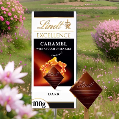 香港代购进口网红代购新年礼盒节日送礼瑞士莲特醇焦糖海盐100克