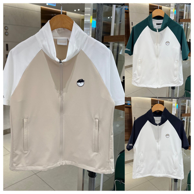 韩国高尔夫球服女士短袖上衣