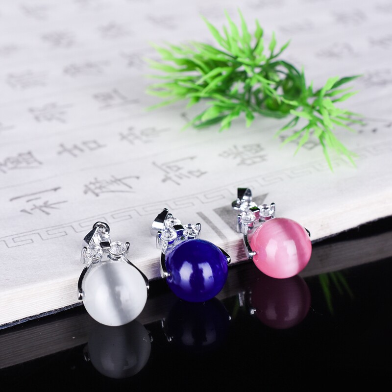 玉玲珑新品猫眼转运珠吊坠女款项链坠挂坠珠宝玉器DIY饰品配饰