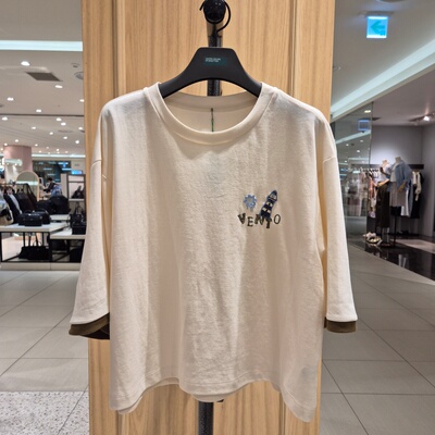 COTA 韩国代购 BENETTON 2026秋 时尚T恤 BATS06-641 6G18