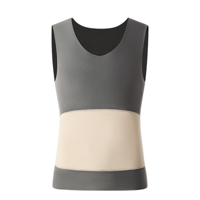 桑蚕丝貂绒保暖背心冬季加绒加厚