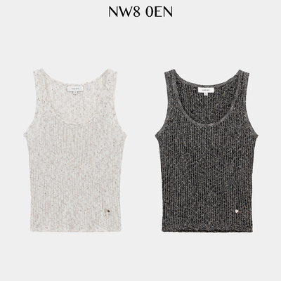 《Marylebone》花纱彩点无袖背心