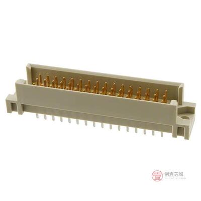 原装正品2-1393659-6全新CONN DIN PLUG 48POS PCB GOLD
