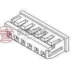 原装51065-1100全新集管和线壳 2MM 11CKT RECEPTA