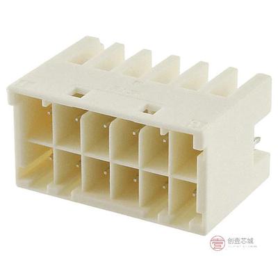 原装1-1971906-6全新CONN HEADER VERT 12POS 3.3MM正品