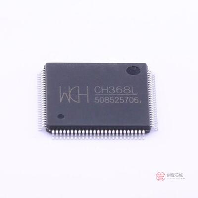 原装CH368L全新PCIE 总线接口芯片 LQFP100_14X14M