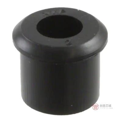 原装2-350376-0全新BUSHING SPLIT 0.218  PVC BLACK正品