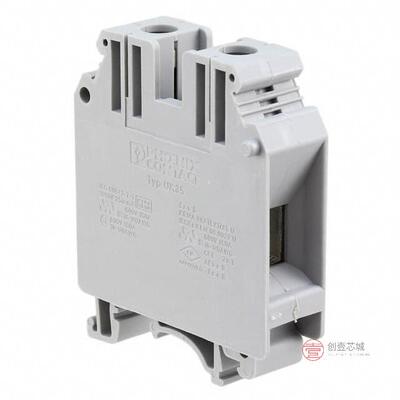 原装正品3008012全新CONN TERM BLK FEED THR 1/0-18AWG
