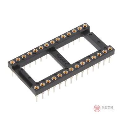原装正品2-1571586-9全新CONN IC DIP SOCKET 28POS GOLD