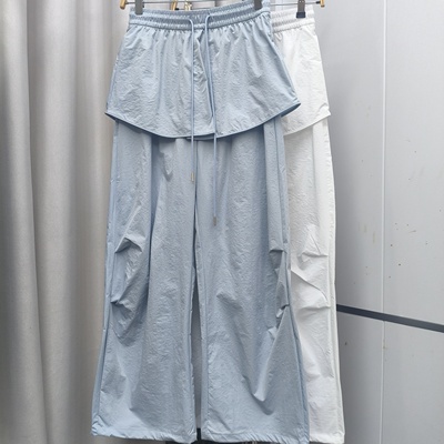 C3285   开叉屁帘抽绳休闲裤BXT612131D