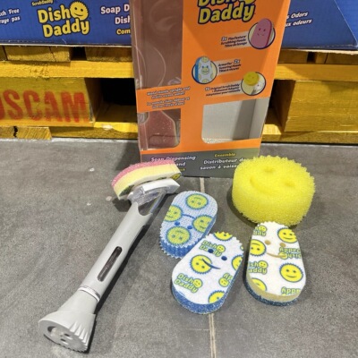 Costco美国ScrubDaddy笑脸老爸洗碗海绵清洁魔力擦持久耐用不伤手