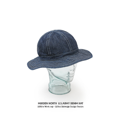 MukdenNorth复古牛仔工作帽