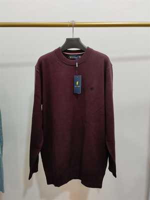 保罗运动小马刺绣标基础款圆领