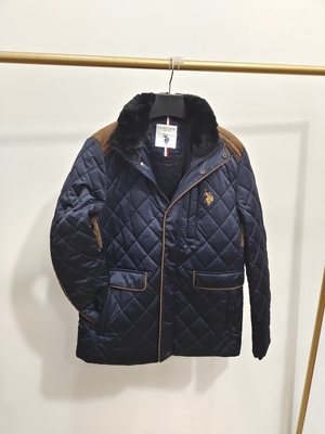 U.S. POLO ASSN.男棉服藏青色USPA男棉服polo棉服棉衣吊牌价2499