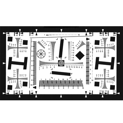iso12233分辨率测试卡镜头增强型