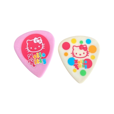 绝版稀少正版fernandes hellokitty 吉他拨片 二片