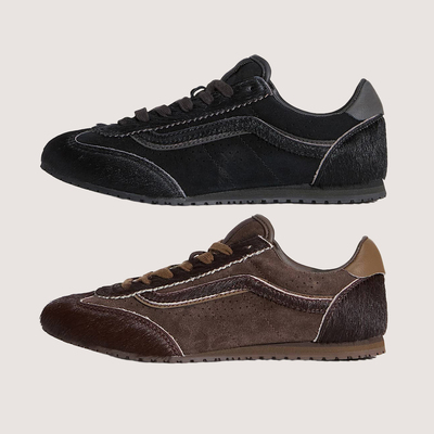 Vans Super Lowpro马毛麂皮复古时髦老钱风马毛鞋休闲鞋薄底鞋