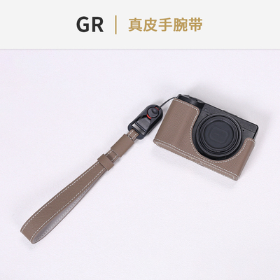 相机腕带真皮手绳适用理光GR3GR3XGR4
