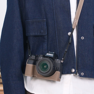 尼康Z50二代保护套ZFZ30ZFC相机包真皮配件Z50IIZ5/Z6二代/Z7