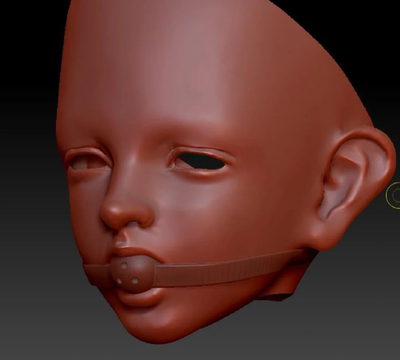 【小羊失眠】3d打印bjd球球少年菩萨头-四月四日稻妻（已授权）