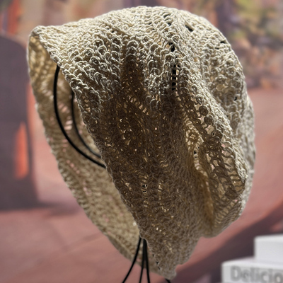 爆款，蕾丝时尚镂空遮白发帽子