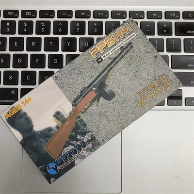 1/6 兵人武器配件ZYTOYS ZY2021波波沙 PPSh41 微缩玩具模型现货