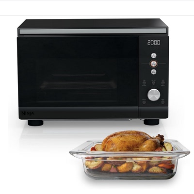 美国代购Ninja Microwave & Air Fryer MW101BK1空炸机微波炉110v
