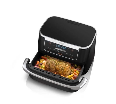 美国代购Ninja  FlexBasket™ Air Fryer DZ071 双篮空气炸锅110v