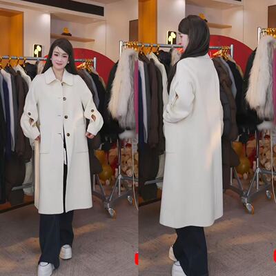 【春春Spring】双面羊绒大衣外套103