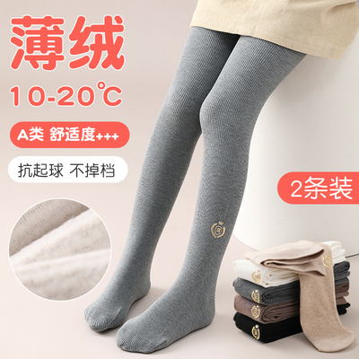 秋冬款加绒女童连裤袜