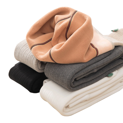 秋冬款加绒女童打底裤