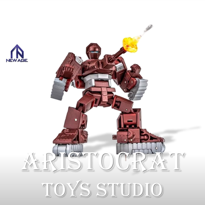 现货包邮 NA H70 战戟 动画色原色 原创NEWAGE小比例机甲变形玩具