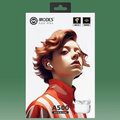 正品MODES/摩登仕蓝牙耳机A500入耳式高配版真无线TWS通话降噪