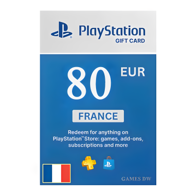 PSNEUR80FrancePS5充值卡