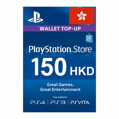 港服PSN充值点卡HK$150PS+Card