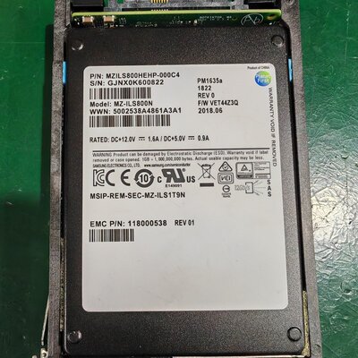 005052395 Samsung PM1635A 800G--议价商品